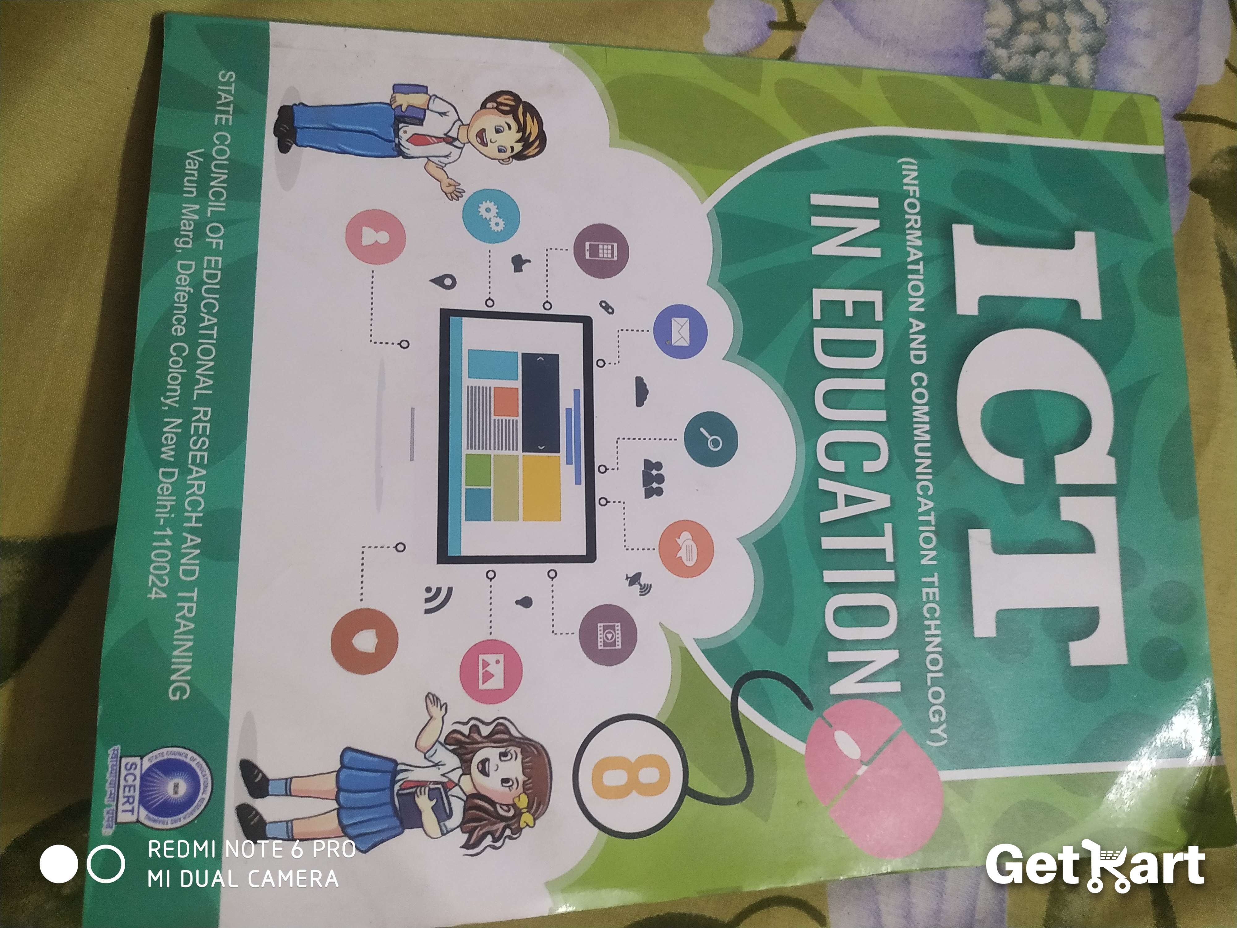 CLASS 8 ICT BOOK NEAT AND CLEAR BOOK LOOKS LIKE A NEW BOOK